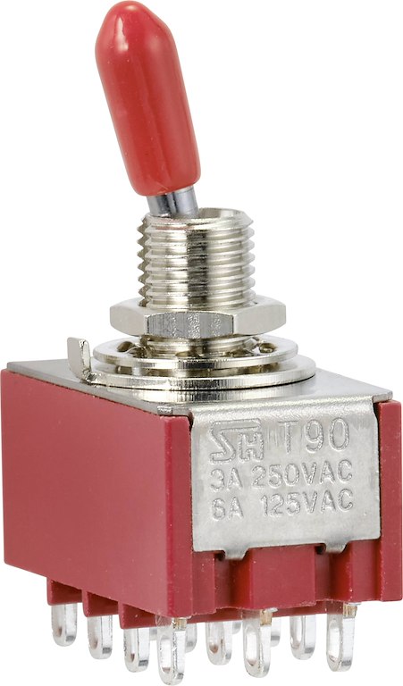 TRU Components TC-9354012 prekidač 3 A 250 V/AC