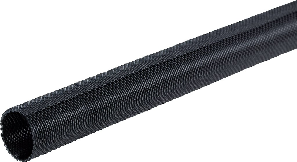 Tru Components TC-7703280 pleteno crevo crno PET 13 do 21 mm 1m