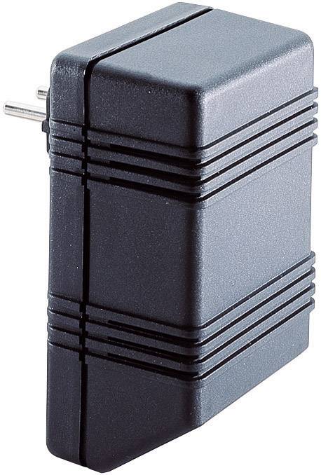 Kuciste za uticnicu 126 * 75 * 53 plastika, crna Tru Components TC-SG721 SV203