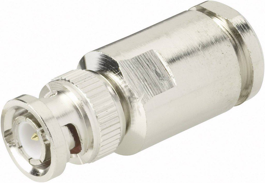 BNC konektor, ravni utikac 50 Ohm Tru Components