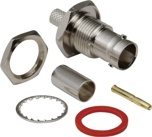 BNC konektor, uticnica, vertikalna montaza 75 Ohm Tru Components