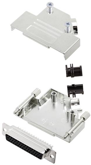 Tru Components TCD45ZK25HDS44K 7709820 D-Sub uticnica – set 45 broj pinova: 44 vrh za lemljenje