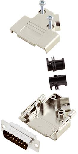 Tru Components TCD45PKM15DBPK 7709060 set D-Sub pin trake 45 broj pinova: 15 vrh za lemljenje
