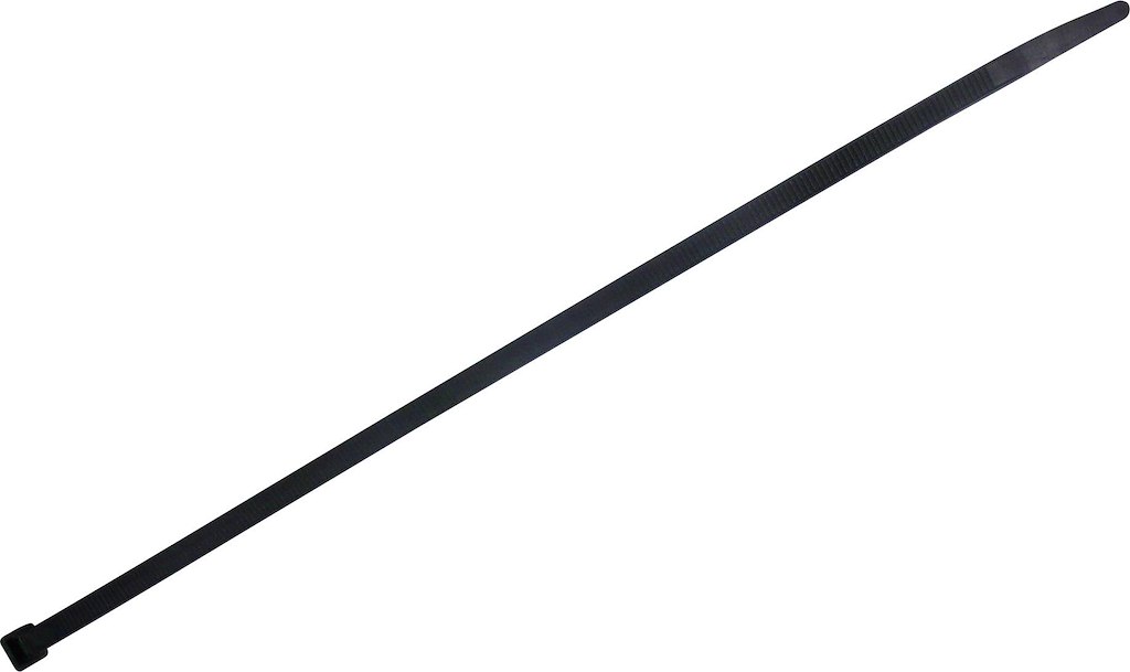 Vezica za kablove 200 mm crna, toplotno stabilna, otporna na kiseline Tru Components 1578074 100 komada