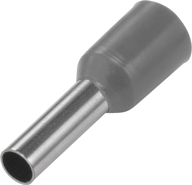 Tru Components 1572426 suplja 4 mm 2 delimicno izolovana siva 100 kom