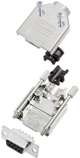 Tru Components TCDTPKM09DBSK 7708784 D-Sub uticnica – set 180 broj pinova: 9 vrha za lemljenje