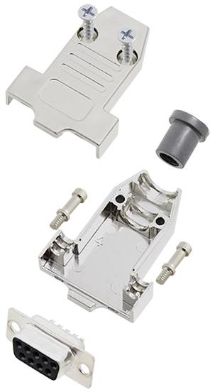 Tru Components TCDTNT09MDBSK 7708648 D-Sub uticnica – set 180 broj pinova: 9 vrh za lemljenje