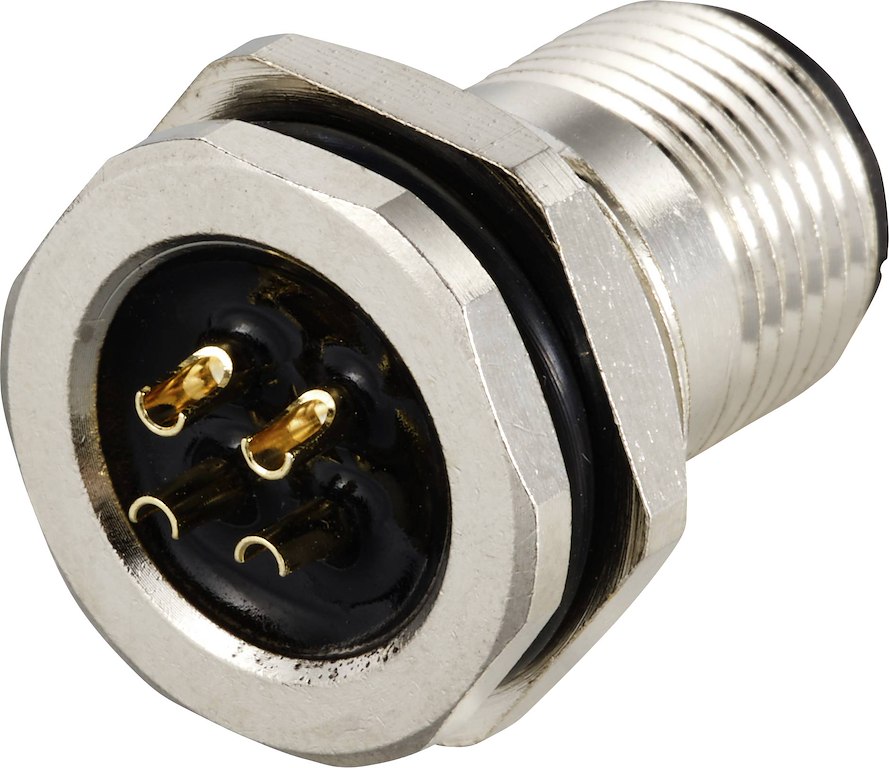 Tru Components TC-12833064 integrisani senzor/aktivator utikac M12 integrisani muski konektor broj polova: 4