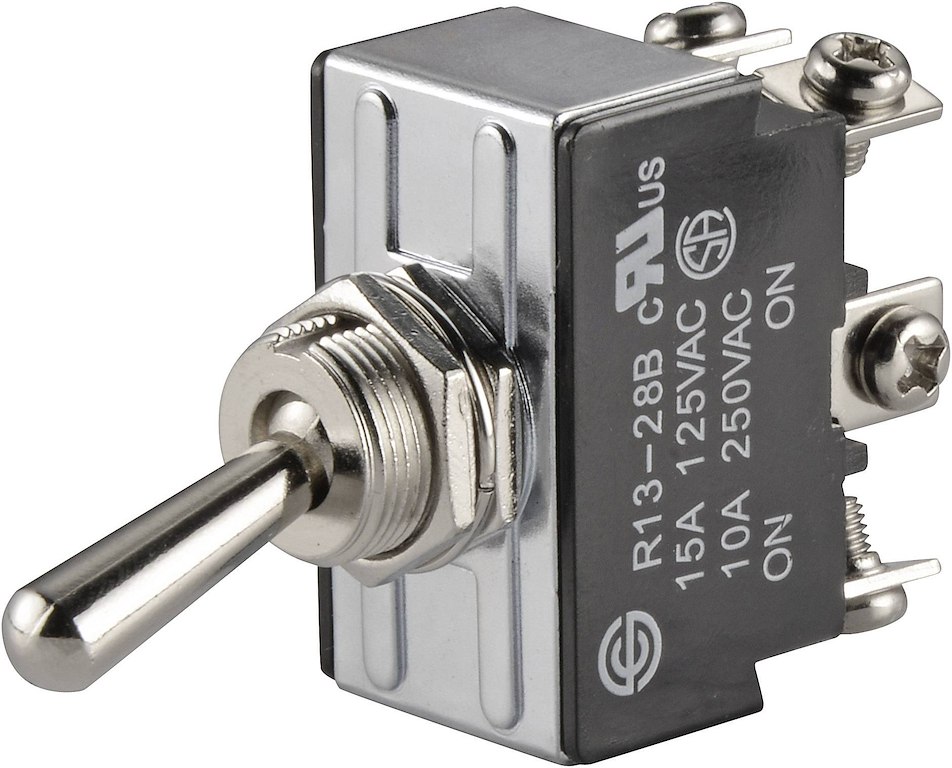 TRU Components TC-R13-28B-06 prekidač 10 A 250 V/AC