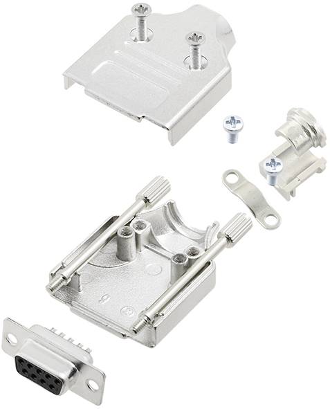 Tru Components TCMHDM09DBSK 7709884 D-Sub uticnica – set 180 broj pinova: 9 vrha za lemljenje