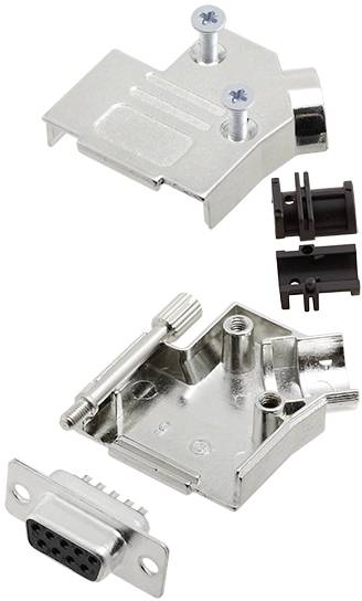 Tru Components TCD45ZK09DBSK 7709100 D-Sub uticnica – set 45 broj pinova: 9 vrh za lemljenje