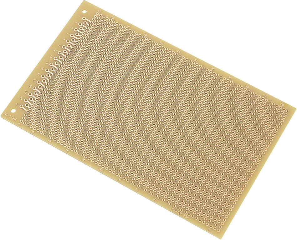 Stampana ploca, tvrdi papir (D*S) 160 mm * 100 mm 35 mikrom raster 2,54 mm Tru Components SU527453 sadrzaj