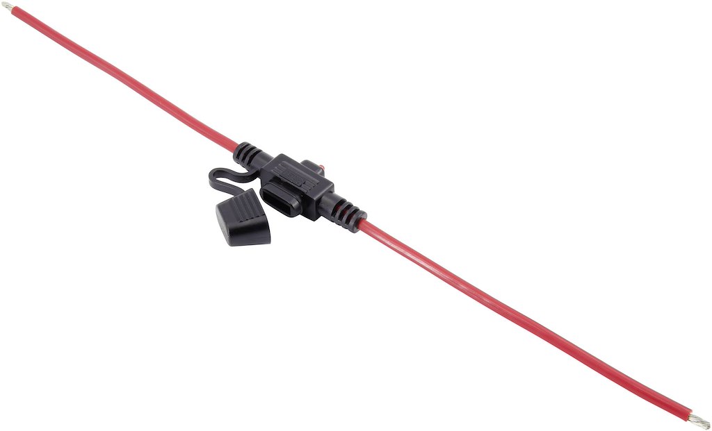 Drzac osiguraca sa indikatorom statusa, pogodan za mikro plosnate osigurace 15 A 12 V/DC 24 V/DC Tru Components TC-R3-90CL