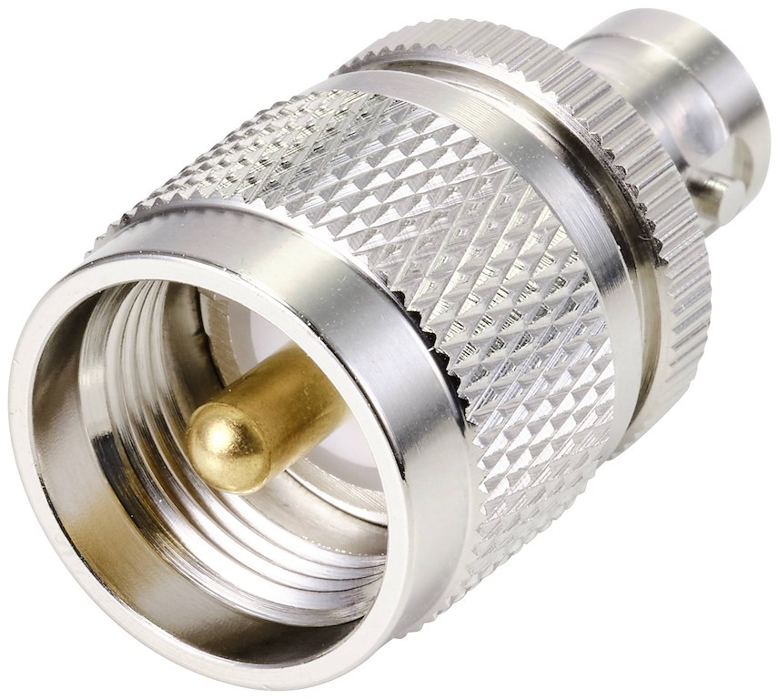 Tru Components TC-10101504 BNC adapter BNC zenski konektor – UHF muski konektor ad