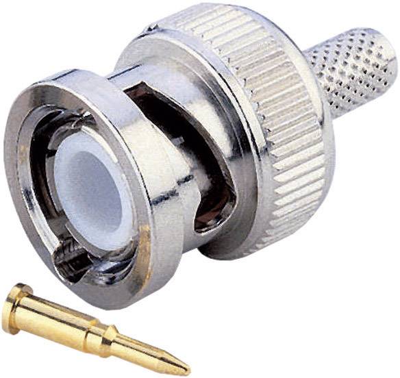 BNC konektor, ravni utikac 50 Ohm Tru Components