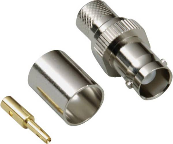 BNC konektor, ravna uticnica 50 Ohm Tru Components