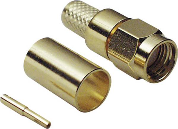 SMA-reverzni utikac konektor, ravni utikac Tru Components