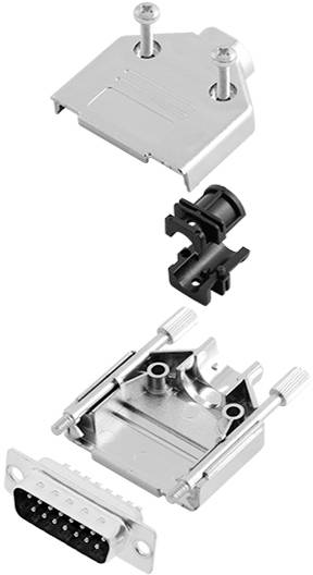 Tru Components TCDTPKM15DMPK 7709696 set D-Sub pin traka 180 broj pinova: 15 vrha za lemljenje
