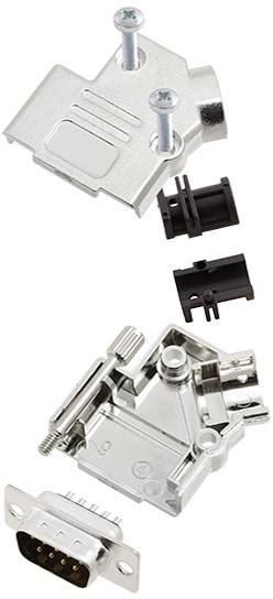 Tru Components TCD45PKM09DBPK 7708904 set D-Sub pin traka 45 broj pinova: 9 vrha za lemljenje