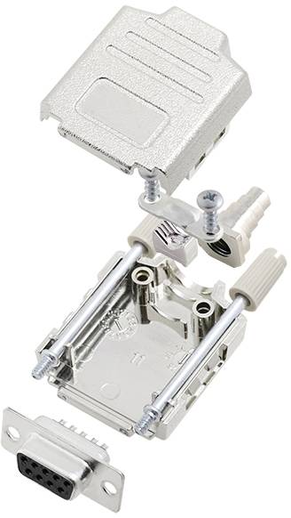 Tru Components TCDPPK09MDBSK 7708564 D-Sub uticnica – set 180 broj pinova: 9 vrha za lemljenje
