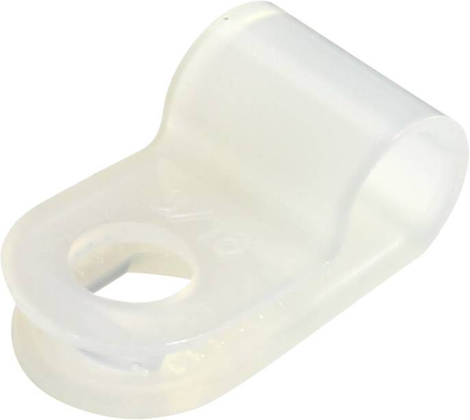Stezaljka za fiksiranje, vijak, providna Tru Components TC-6645704 100 komada