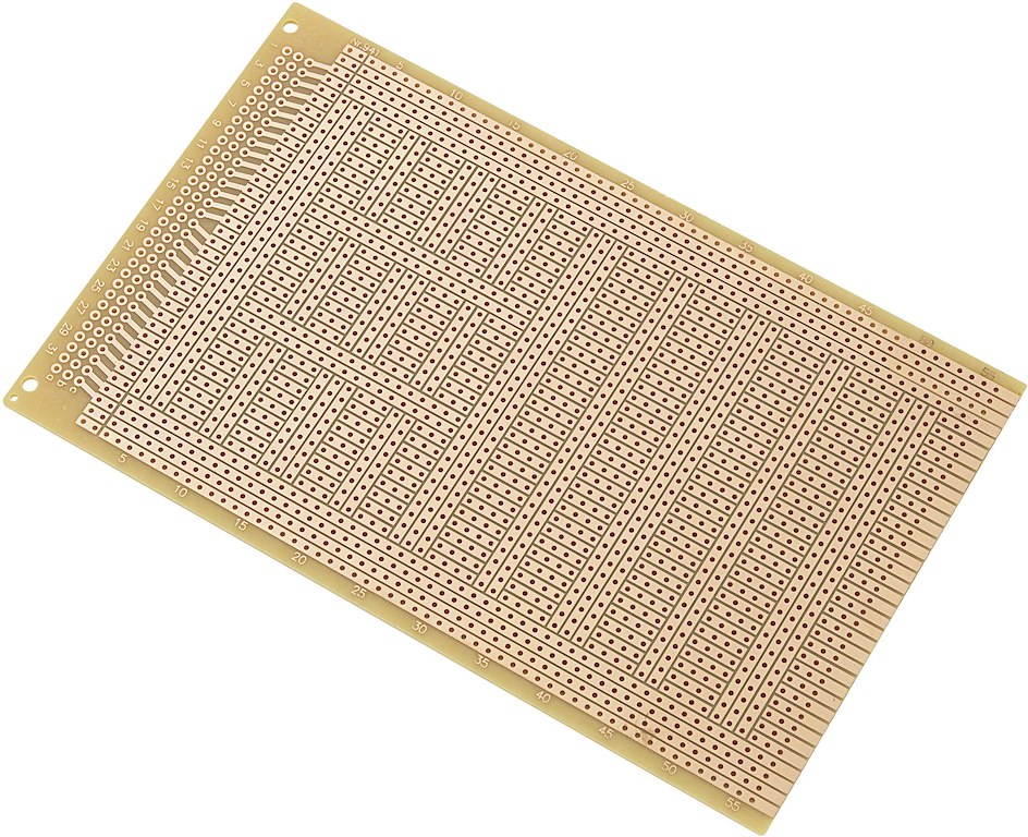 IC Stampana ploca, tvrdi papir (D*S) 160 mm * 100 mm 35 mikrom raster 2,54 mm Tru Components SU527823ad