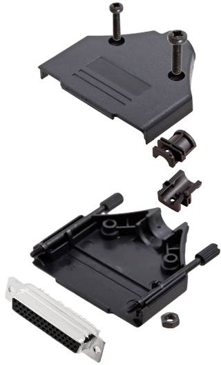 Tru Components TCDTPKP25HDS44K 7708460 D-Sub uticnica – set 180 broj pinova: 44 vrh za lemljenje