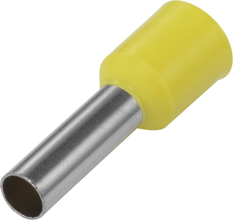Prikljucci 1 * 6 mm 2 * 12 mm delimicno izolovani, zute sipke Tru Components 1091278 100 komada