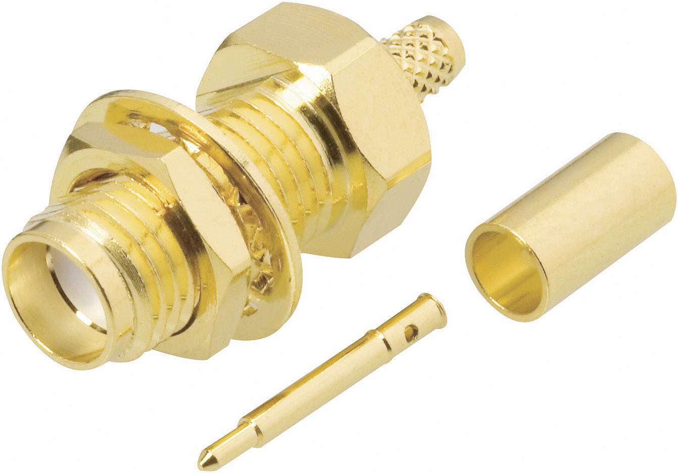 SMA-reverzni konektor, uticnica, vertikalna montaza Tru Components