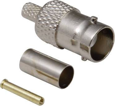 BNC konektor, ravna uticnica 50 Ohm Tru Components