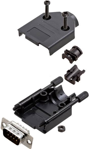 Tru Components TCDTPKP09DBPK 7708672 set D-Sub pin traka 180 broj pinova: 9 vrha za lemljenje