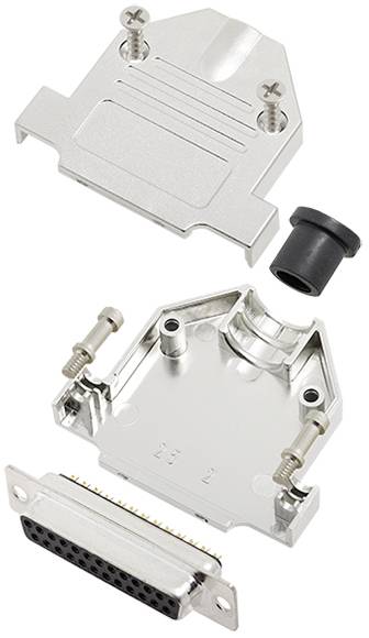 Tru Components TCDTNT25MDBSK 7709472 D-Sub uticnica – set 180 broj pinova: 25 vrh za lemljenje