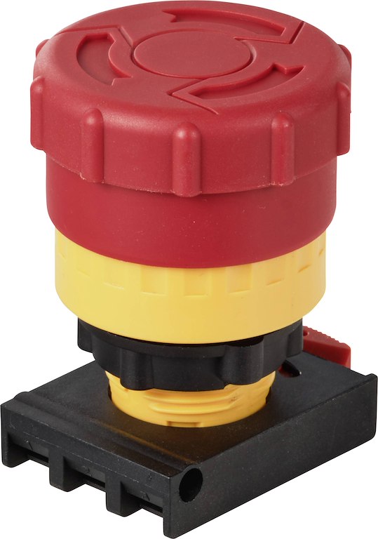 Tru Components TC-12835272 ONPOV26-K-TSA dugme za zaustavljanje u nuzdi dugme crveno