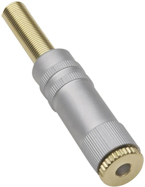 Klinken uticni konektor 3,5 mm ravna spojnica st. stubovi: 3 stereo, zlatne Tru Components