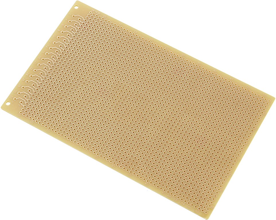 Stampana ploca, tvrdi papir (D*S) 160 mm * 100 mm 35 mikrom raster 2,54 mm Tru Components SU527413 sadrzaj