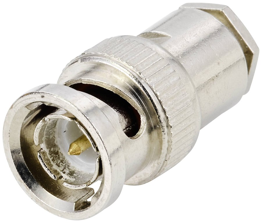 Tru Components TC-9920748 BNC konektor ravni muski konektor 75 Ohm