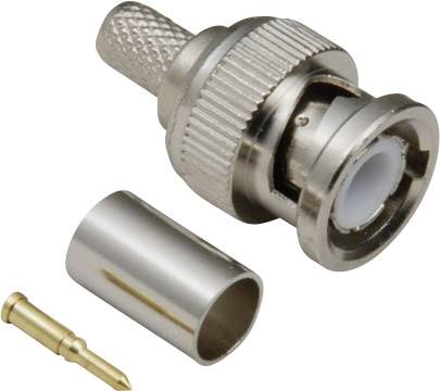 BNC konektor, ravni utikac 75 Ohm Tru Components