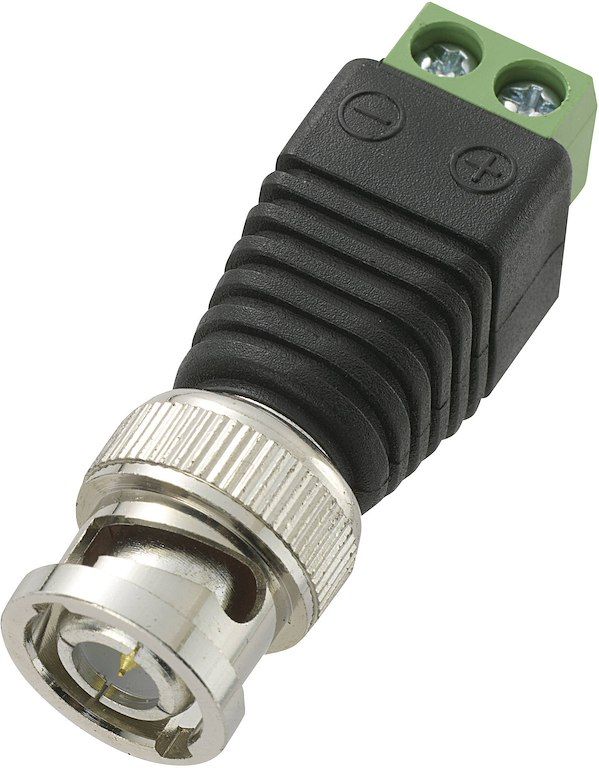 BNC konektor, ravni utikac 50 Ohm Tru Components LT-BNC-DC