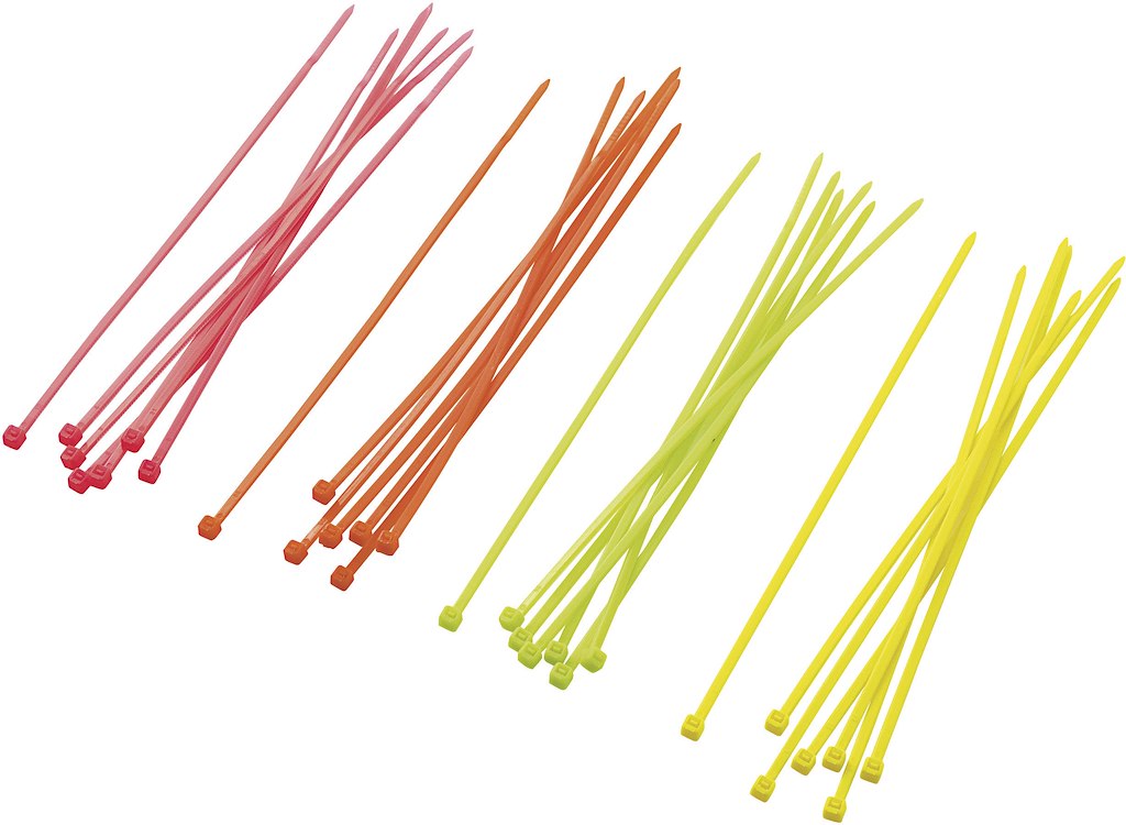 Set neonskih vezica ST150M 80 komada, Tru Components