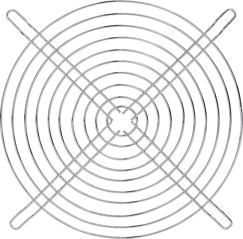 Tru Components resetka za ventilator ad (s * V) 200 mm * 200 mm celik