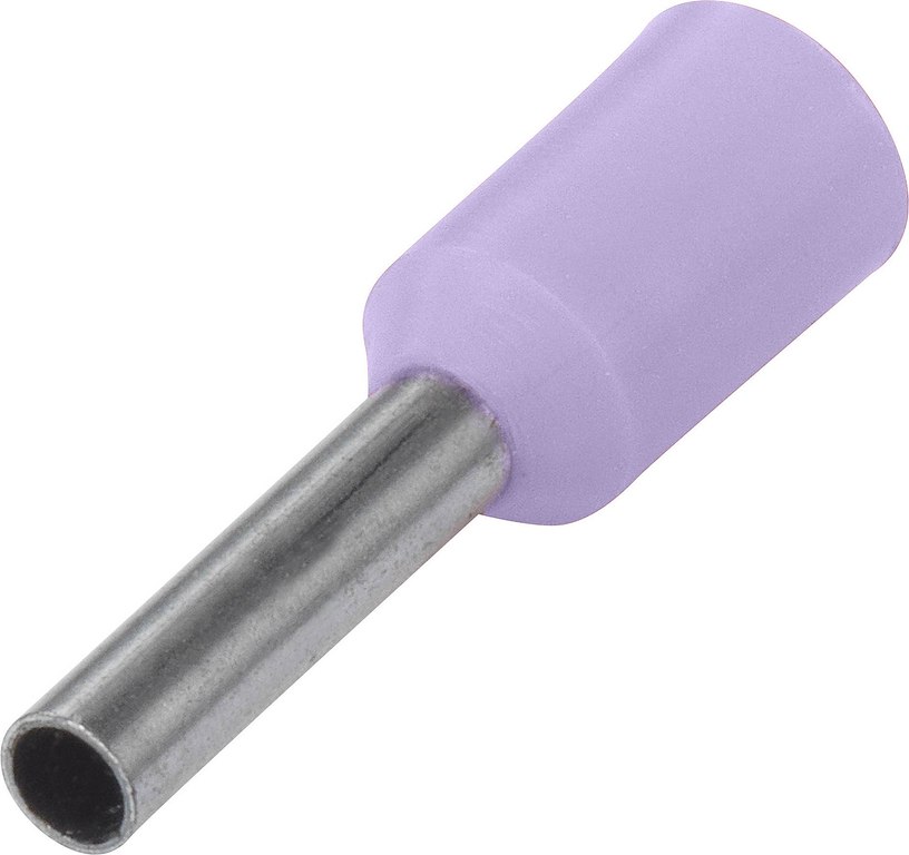 Tru Components TC-9163712 suplja 0,25 mm 2 delimicno izolovana ljubicasta 100 kom