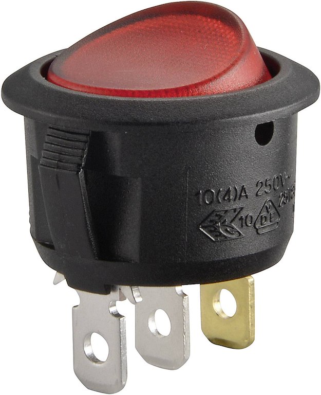 Wipp prekidaci 12 V/DC 20 A 1 * iskljuceno/ukljuceno Tru Components TC-R13-208B-02 sa zasunom