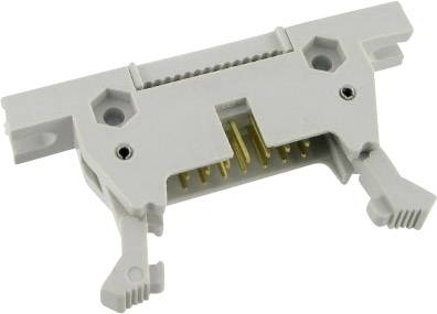 Konektor za vrata sa dugackom polugom za izbacivanje, korak: 2,54 mm ukupno st. stubova: 20 Tru Components