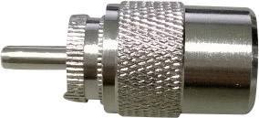 UHF uticni konektor, ravni utikac 75 Ohm