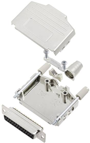 Tru Components TCDPPK25MDBSK 7709192 D-Sub uticnica – set 180 broj pinova: 25 vrh za lemljenje