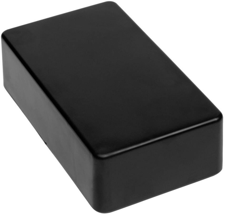 Tru Components univerzalno kuciste 124 * 72 * 38 ABS crni Tru Components TC-7910892 univerzalno kuciste ABS crni