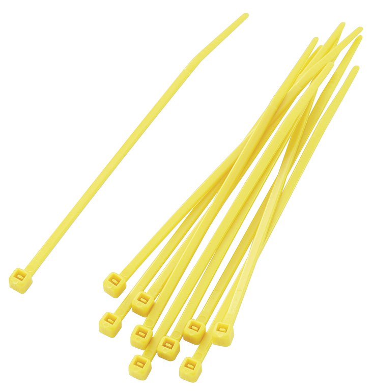 Asortiman kablovskih vezica 100 mm zute Tru Components 1592832 TC-PBR-100-4IV203
