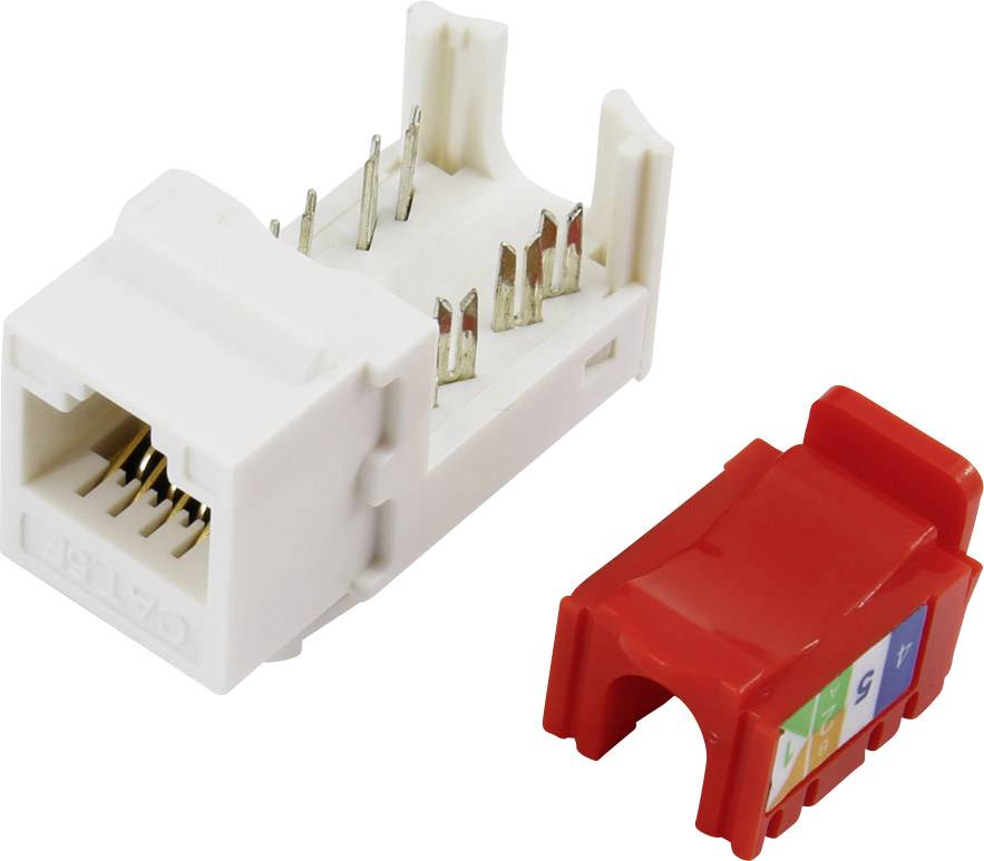 Modularna uticnica, ugaona uticnica bez alata 93013c1174 siva Tru Components 1425897