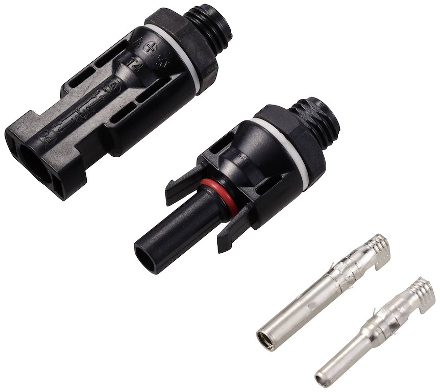 Tru Components TC-12195632 Solarni konektor MC4 muski/zenski za solarni kabl 4/6 mm 1000 V DC 30 A 2 kom