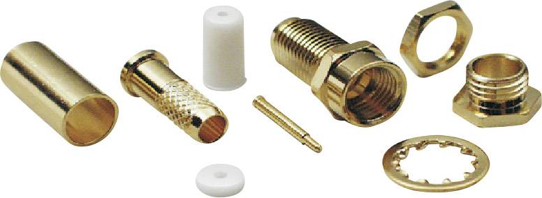 SMA-reverzni utikac konektor, ravna uticnica Tru Components